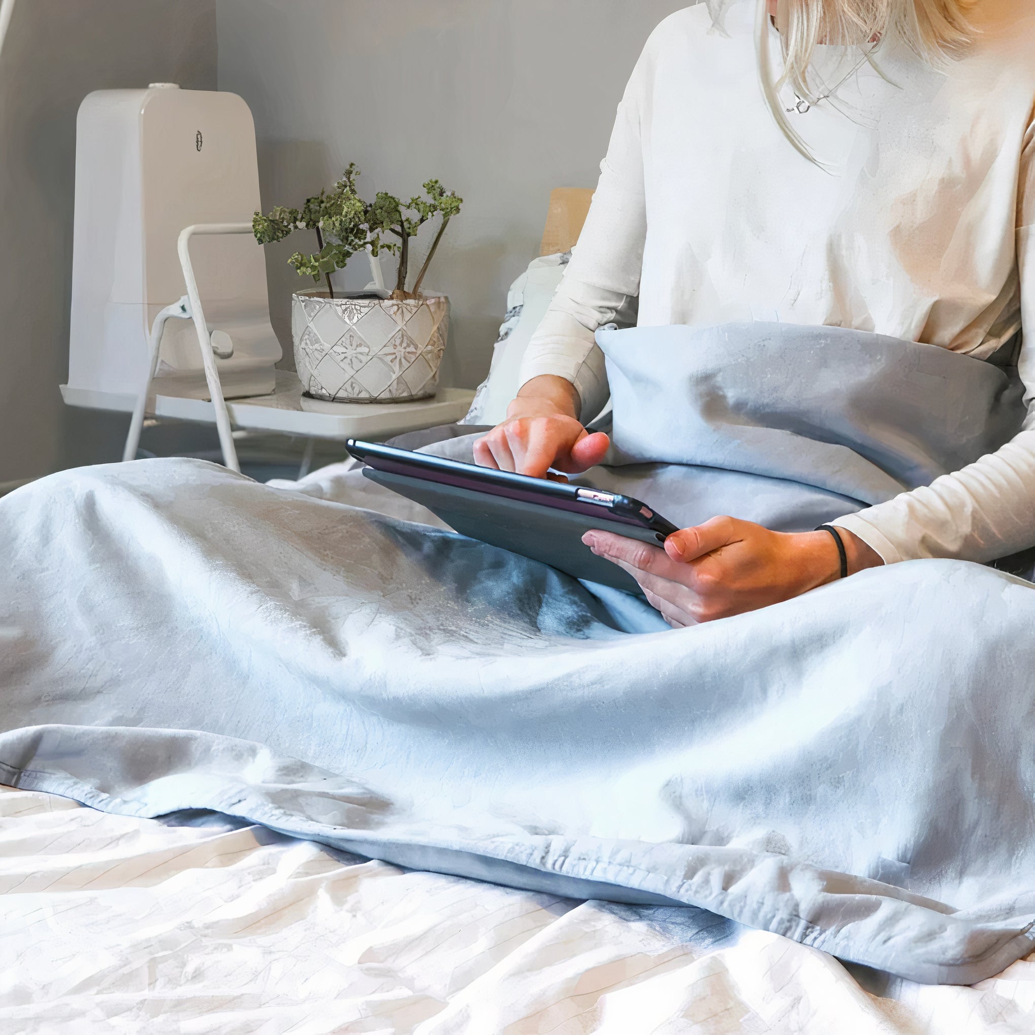 DefenderShield EMF Blanket - Radiation Protection & Comfort