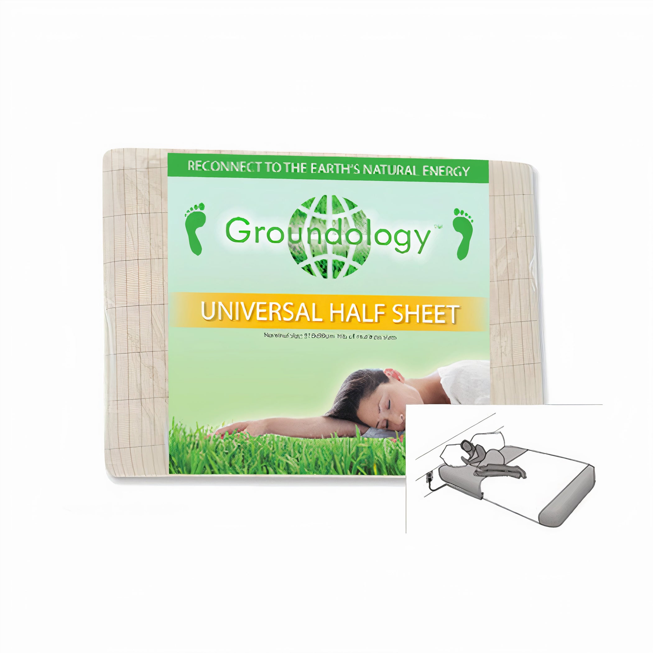 Groundology™ Grounding Bed Sheet - Improve Sleep | Sleep Aid