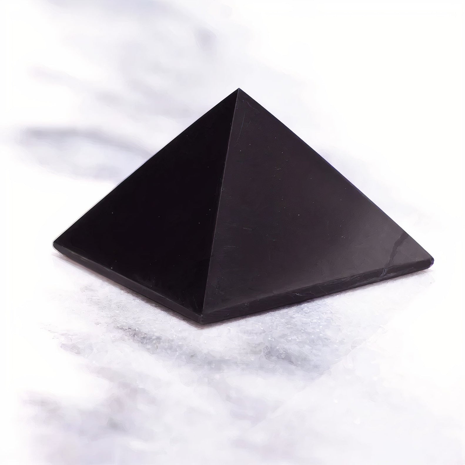 Shungite Pyramids Set - EMF Protection | 30mm, 40mm, 50mm