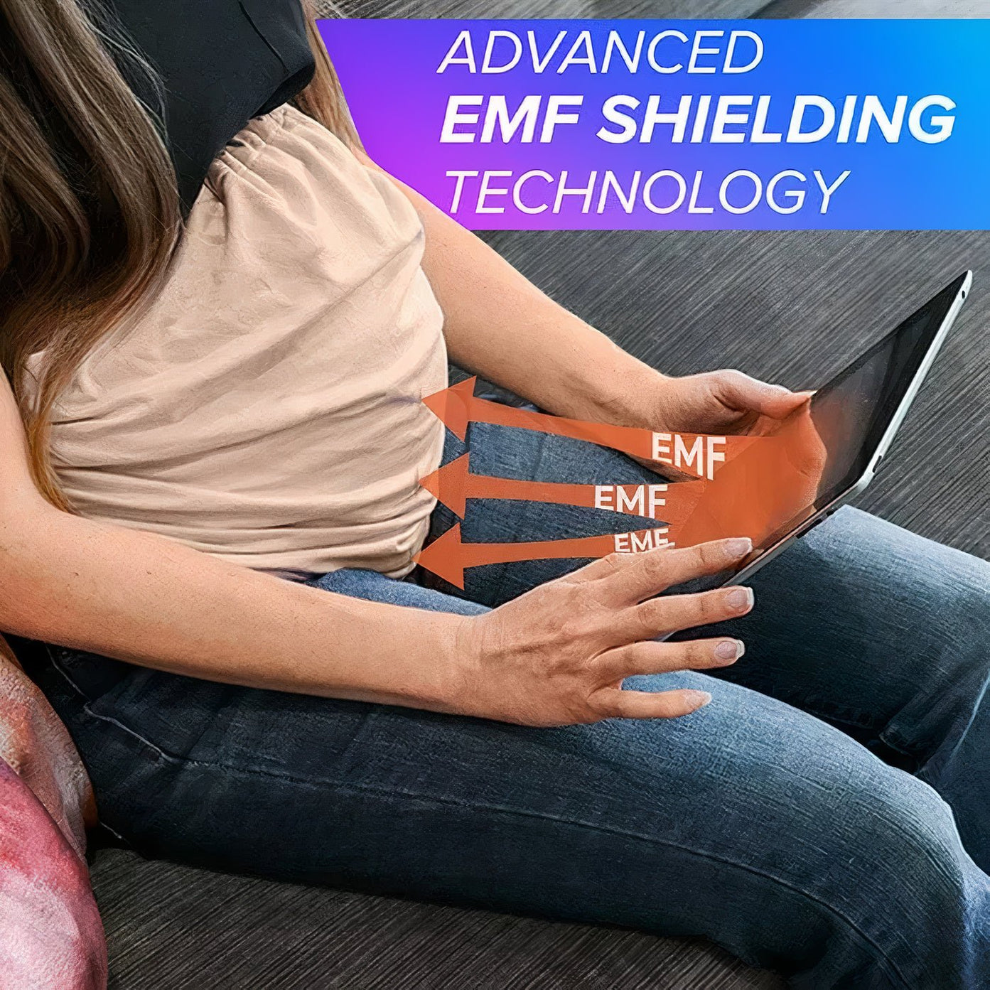 DefenderShield EMF Belly Band - Safe Pregnancy Protection